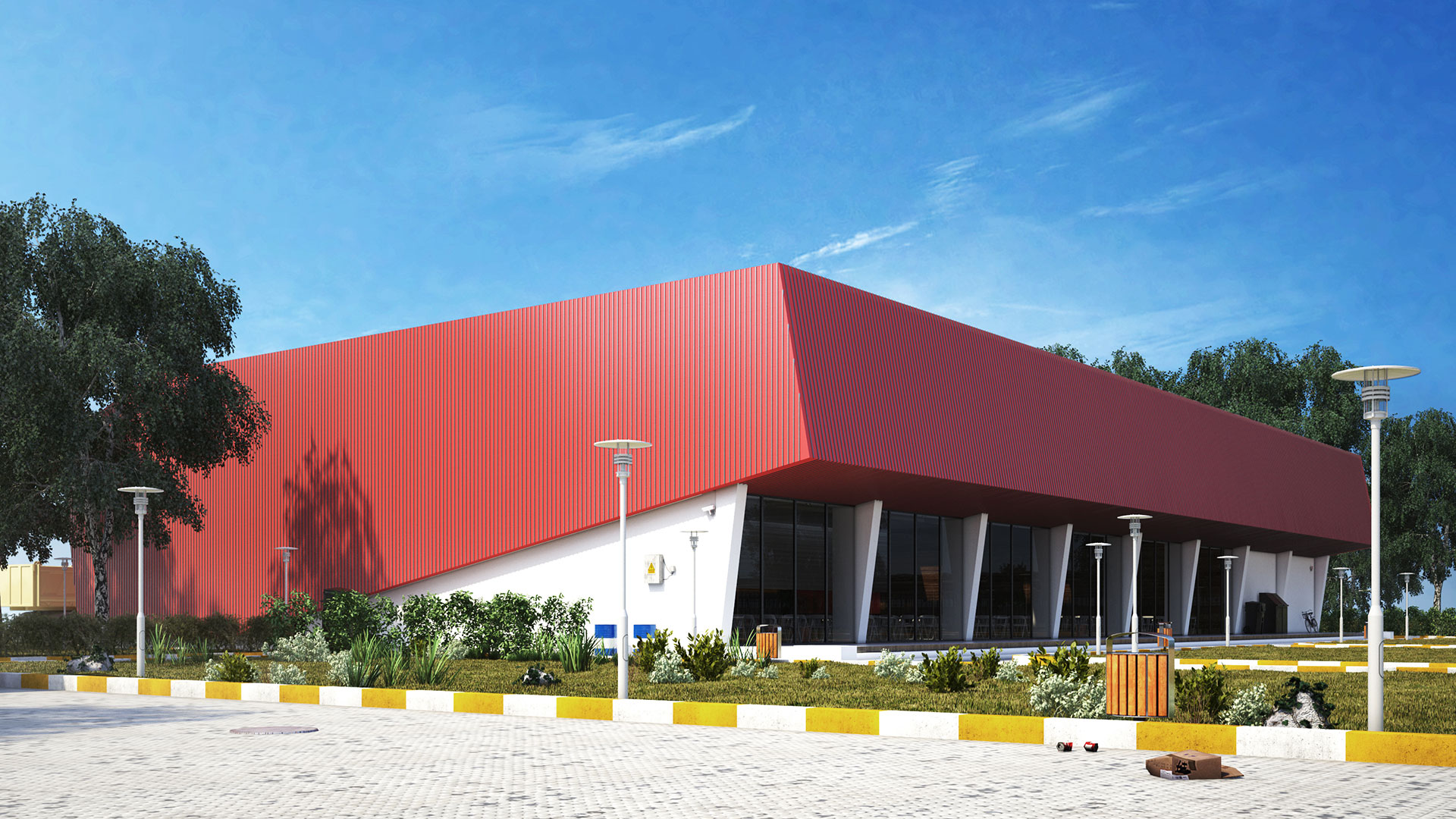 Behshahr Factory Dining Hall - DASH