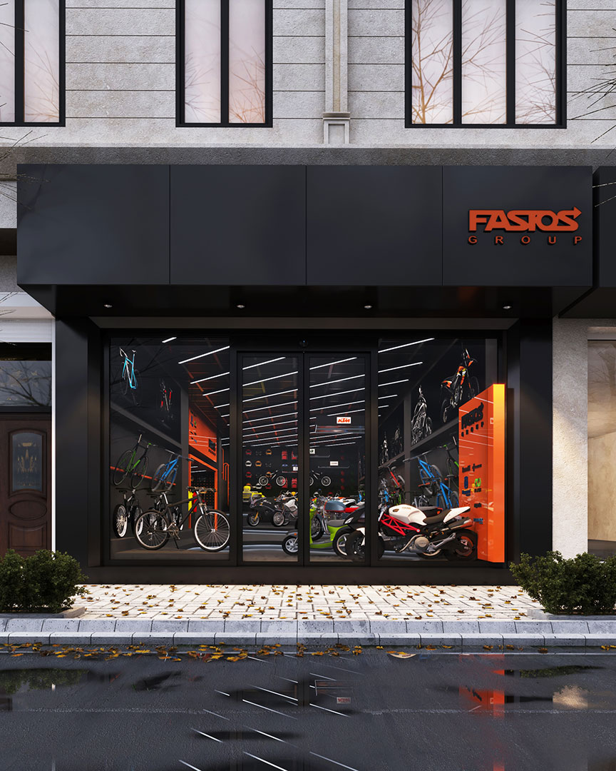 FASTOS showroom, Ghalamestan - DASH